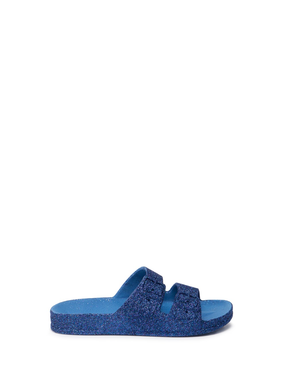 Cacatoes Do Brasil Candy Scented And Sparkly Flat Sandals In Blue ...